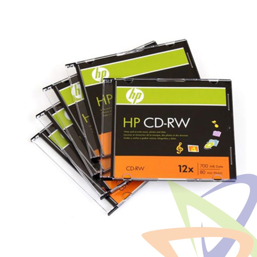 DISCO CD-RW 700MB HP – REGRABABLE EN ESTUCHE INDIVIDUAL – DISCNET