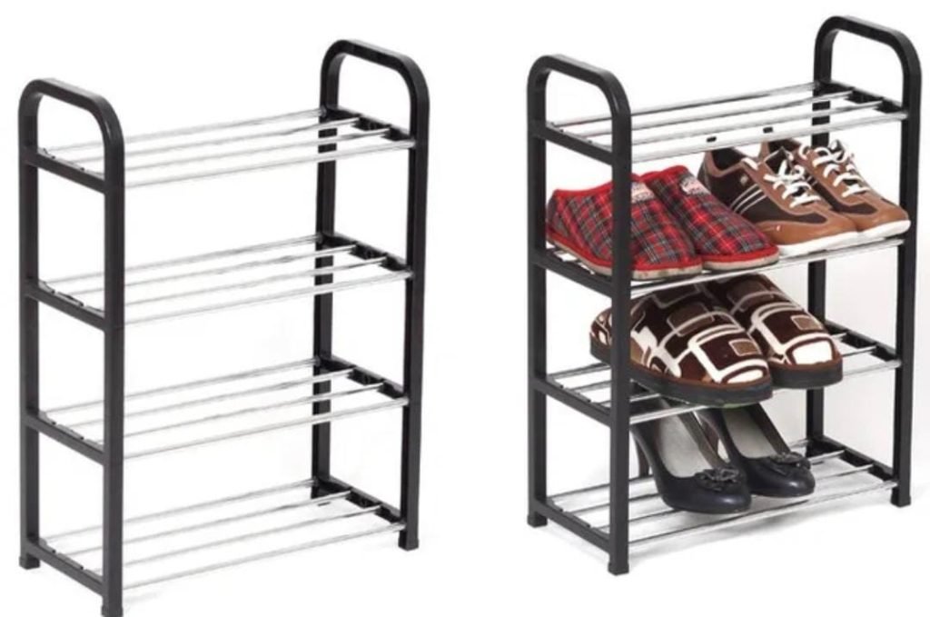 ESTANTE KREA TIPO ZAPATERA DE 4 NIVELES, DESARMABLE PARA USO DE ...